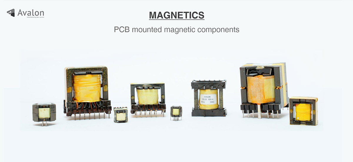 Advanced magnetic and PCB Mounted Magnetic Components