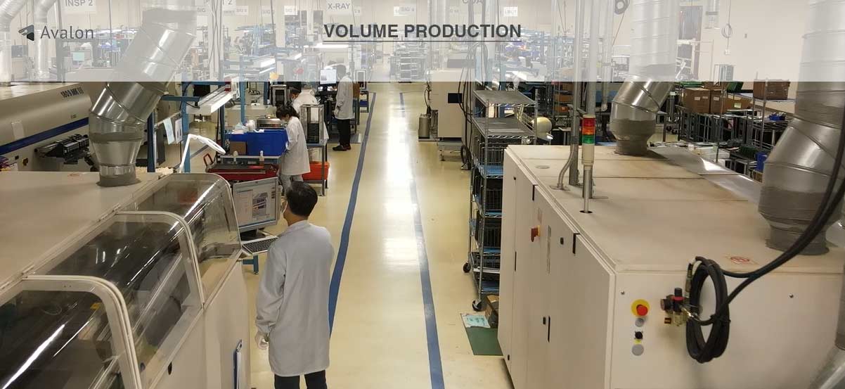 Avalontec | High Mix Volume Production Services for Complex PCB